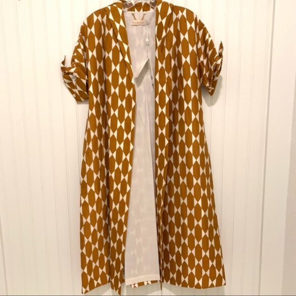 Tory Burch | Jackets & Coats | Nwt Tory Burch Haley Diamond Tile Kimono ...